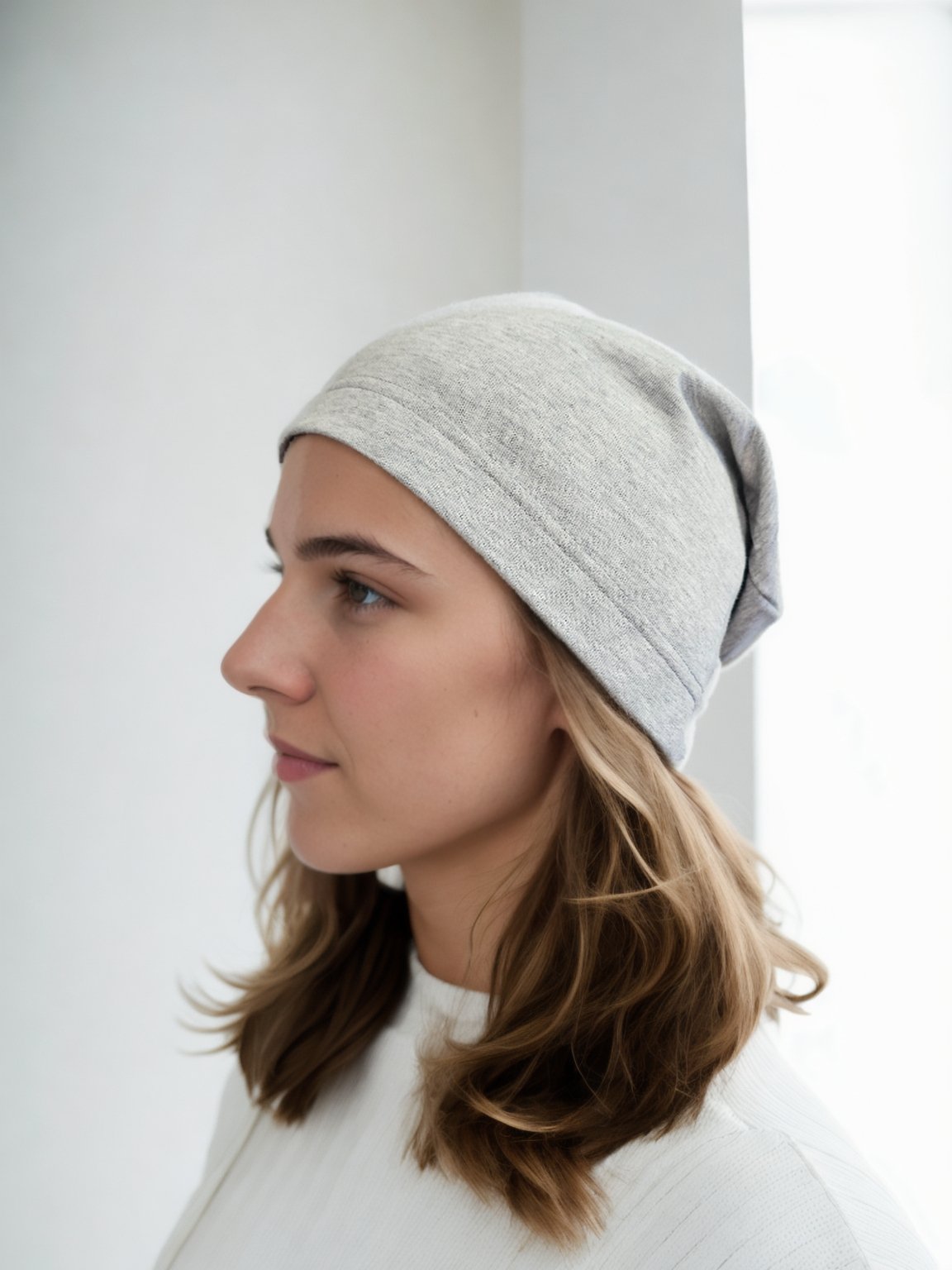 EMF Blocking beanie by SCRT blocks 99% of EMF radiation - Grey – SCRT - It's your choice